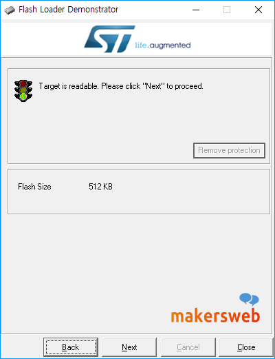 makers - STM32(Cortex-M3) 개발 - Firmware Flashing