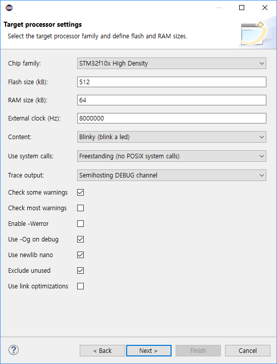 makers - STM32(Cortex-M3) 개발환경구축 with Eclipse