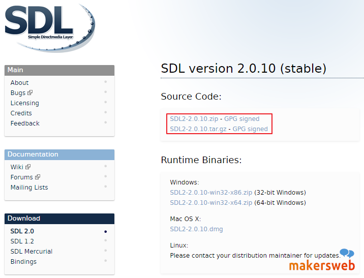 makers - 리눅스에서 SDL2 최신버전 컴파일과 Qt Creator로 개발환경 구성