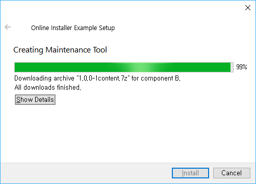 makers - QtInstallerFramework로 온라인 설치프로그램(Online Installer)만드는 방법