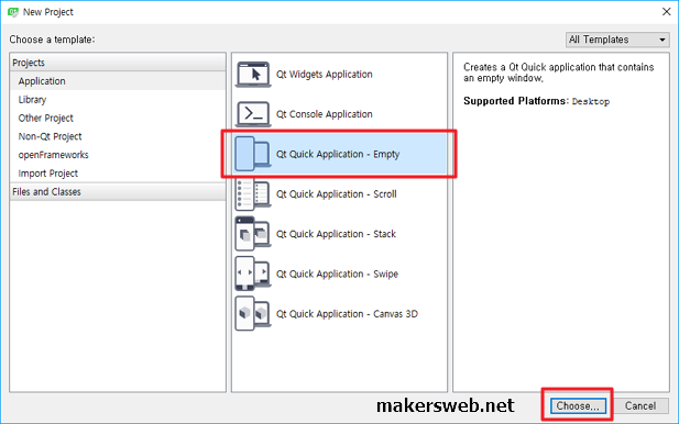 makers - 초보자를 위한 첫번째 프로젝트 - QML로 만드는 Hello World