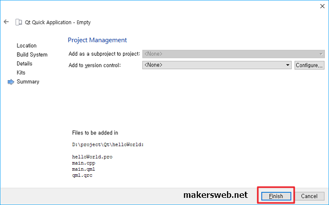 Makers 초보자를 위한 첫번째 프로젝트 Qml로 만드는 Hello World