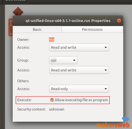 makers - Ubuntu Linux에서 Qt Creator 설치